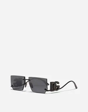 Dolce & Gabbana Rimless Sunglasses - Black