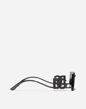 Dolce & Gabbana Rimless Sunglasses - Black