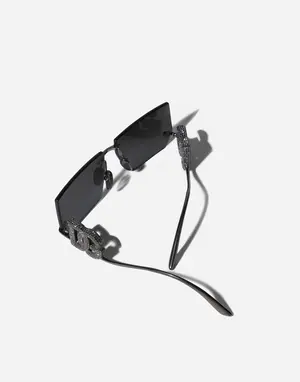 Dolce & Gabbana Rimless Sunglasses - Black