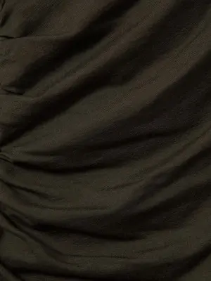 REISS Lisa Wrap Front Mini Dress