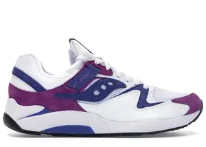 Saucony Grid 9000 Sneakers - White/purple