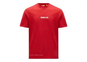Moncler Hiroshi Fujiwara X Fragment Circus Motif T-shirt - Red