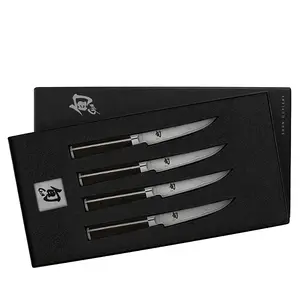 SHUN Classic 4-piece Steak Knife Set - Steel