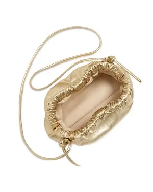 MANSUR GAVRIEL Mini Cloud Leather Clutch - Gold