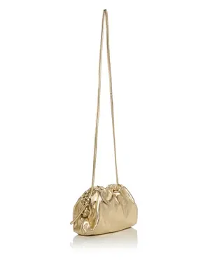 MANSUR GAVRIEL Mini Cloud Leather Clutch - Gold