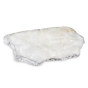ANNA NEW YORK Kiva Gemstone Platter - White