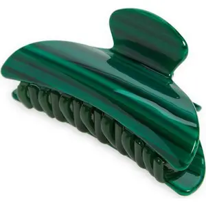 MACHETE MACHETE Midi Heirloom Claw Clip Malachite