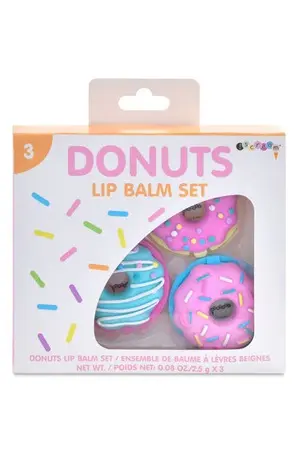 ISCREAM Donuts Lip Balm Set
