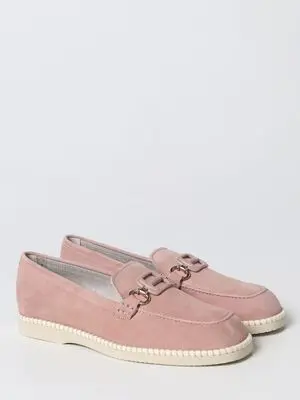Hogan Suede Loafers - Pink