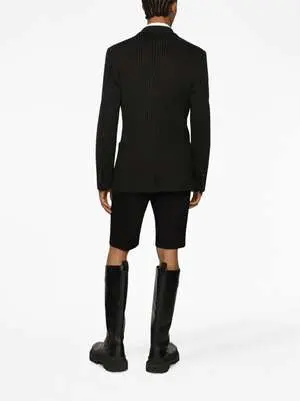 Dolce & Gabbana Logo Patch Bermuda Shorts