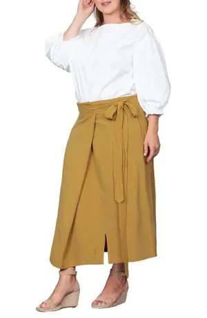 STANDARDS & PRACTICES Wrap Maxi Skirt