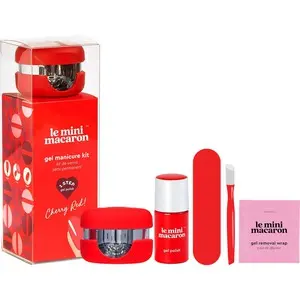 LE MINI MACARON Gel Manicure Kit - Cherry Red