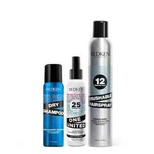 REDKEN Refreshed & Ready Styling Set | 2nd Day Hair Care - One-color