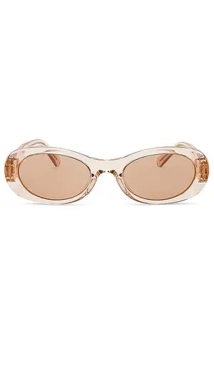 Miu Miu Oval Sunglasses - Pink