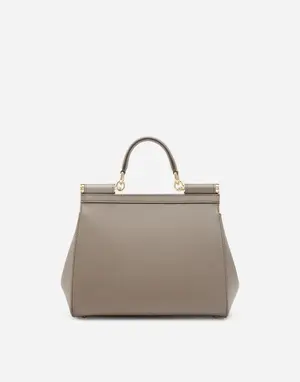 Dolce & Gabbana Large Sicily Handbag - Grey