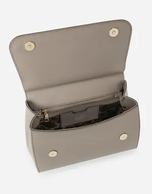 Dolce & Gabbana Large Sicily Handbag - Grey