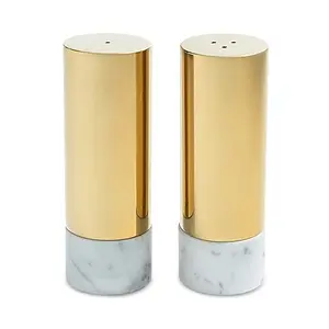 ANNA NEW YORK Dual Salt & Pepper Set - Gold