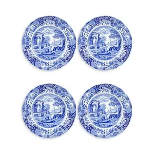 SPODE Italian Dinner Plate, Set Of 4 - Blue