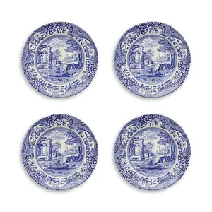 SPODE Italian Salad Plate, Set Of 4 - Blue