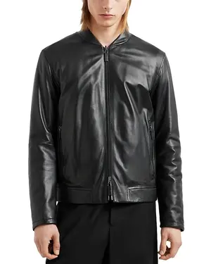 Emporio Armani Reversible Leather Jacket