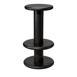 JAMIE YOUNG CO. Rye Mango Wood Barstool - Black
