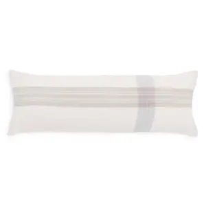 POM POM AT HOME Geneva Plaid Decorative Pillow X 40 - Ivory/taupe