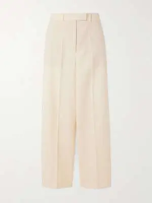 RÓHE Wool-twill Wide-leg Pants