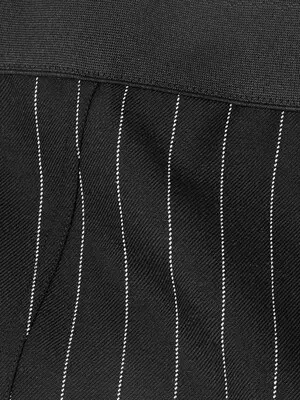 Dolce & Gabbana Pinstriped Wool-blend Twill Shorts