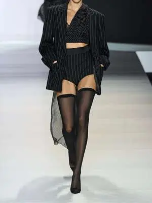Dolce & Gabbana Pinstriped Wool-blend Twill Shorts