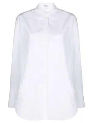 Loewe Puzzle Fold Cotton Shirt - White