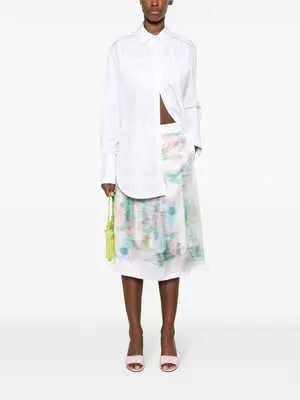 Loewe Puzzle Fold Cotton Shirt - White