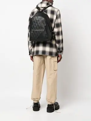 Fendi Chiodo Shadow Leather Backpack