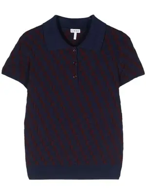 Loewe Knitted Polo Shirt