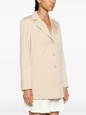 Max Mara Notched-lapels Single-breasted Blazer