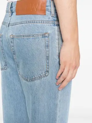 Loewe Mid-rise Wide-leg Jeans