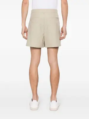 Fendi Wool Bermuda Shorts - Neutrals