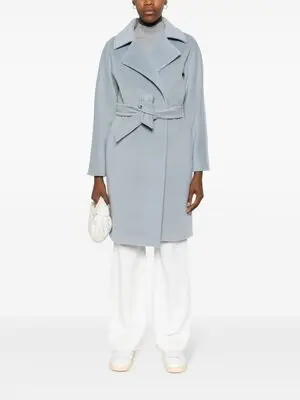 Max Mara Wool-cashmere Robe Coat