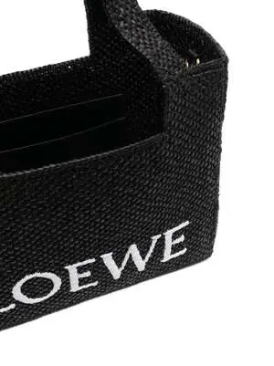 Loewe Small Raffia Tote Bag