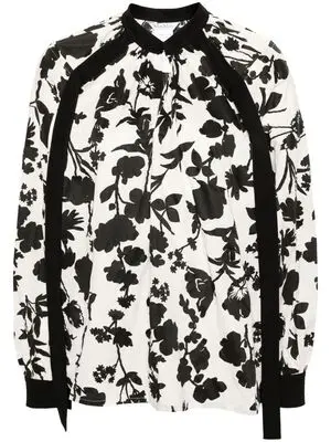 Max Mara Gaetana Floral-print Blouse