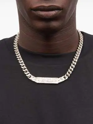 MAISON MARGIELA Numbers-engraved Chain Necklace