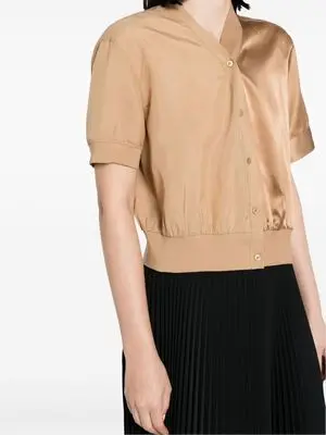 JNBY V-neck Button-down Shirt