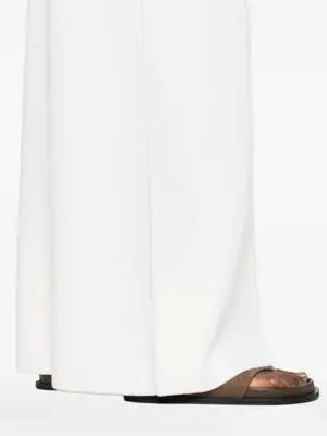 Max Mara Logo-appliqué Knitted Trousers
