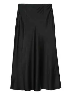 Nanushka Satin Midi Skirt