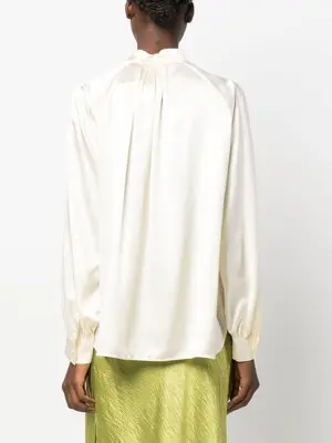 Max Mara Tie-fastening Blouse - Neutrals