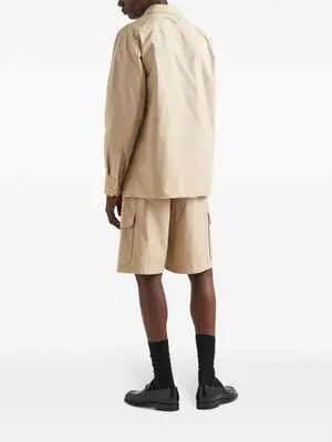 Prada Appliqué-logo Cotton Shirt