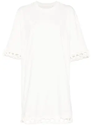 JNBY Perforated Detailing Cotton Dress