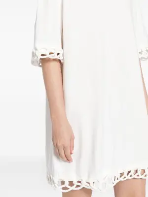 JNBY Perforated Detailing Cotton Dress