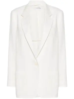 THE ROW The Row Enza Linen Blazer