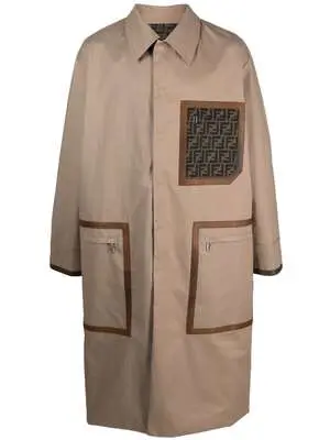 Fendi Printed Coats For Men