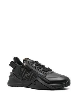 Fendi Flow Low-top Sneakers - Black